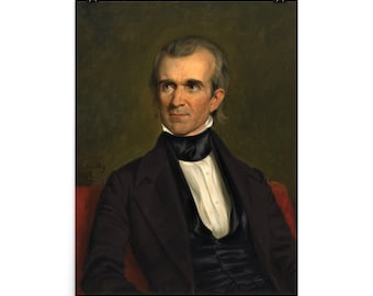 James K. Polk 11th President Poster Picture or Framed Wall Art - Etsy