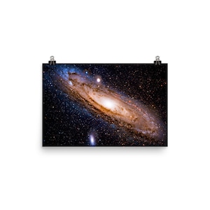 Andromeda Galaxy Poster Print - Etsy