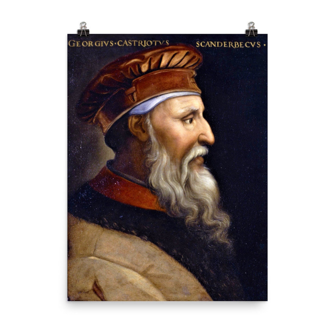Skanderbeg Poster Print - Etsy