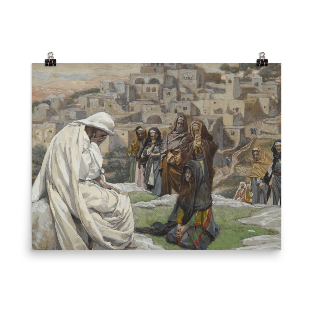 Jesus Wept by James Tissot Poster Print - Etsy