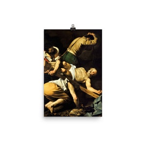 Crucifixion of St. Peter by Caravaggio Poster Print - Etsy