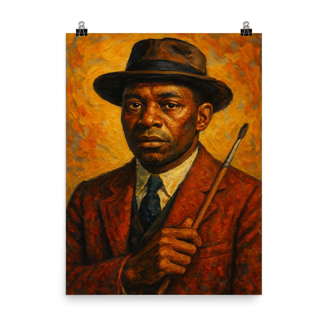 Horace Pippin Art Print Historic Poster Black Artist Wall Decor Vintage ...