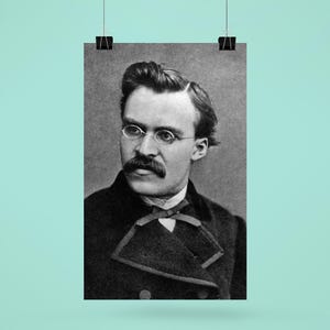 Friedrich Nietzsche Poster Print - Etsy