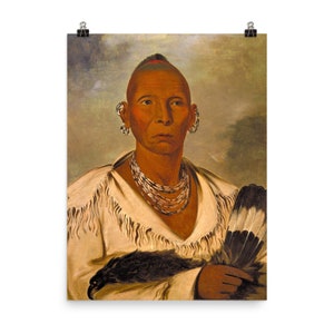 Chief Black Hawk Poster Print - Etsy
