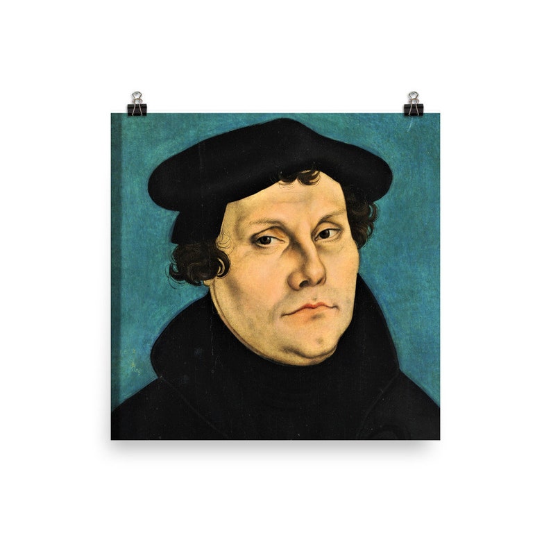 Martin Luther Poster Print - Etsy