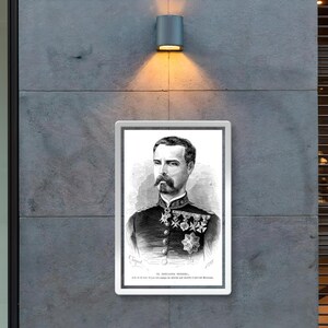 Emilio Terrero Y Perinat Historical Portrait Poster Print – Vintage ...