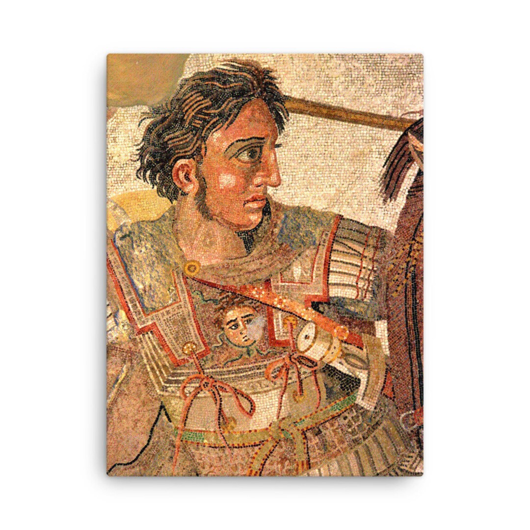 Alexander the Great Canvas Print - Canvas Wall Art - Etsy