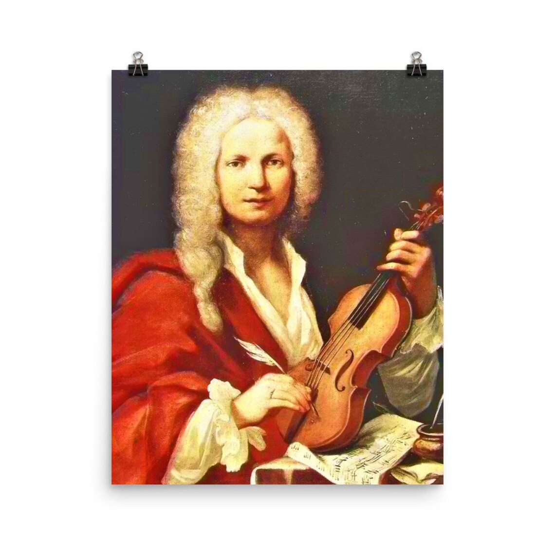 Antonio Vivaldi Poster | Etsy
