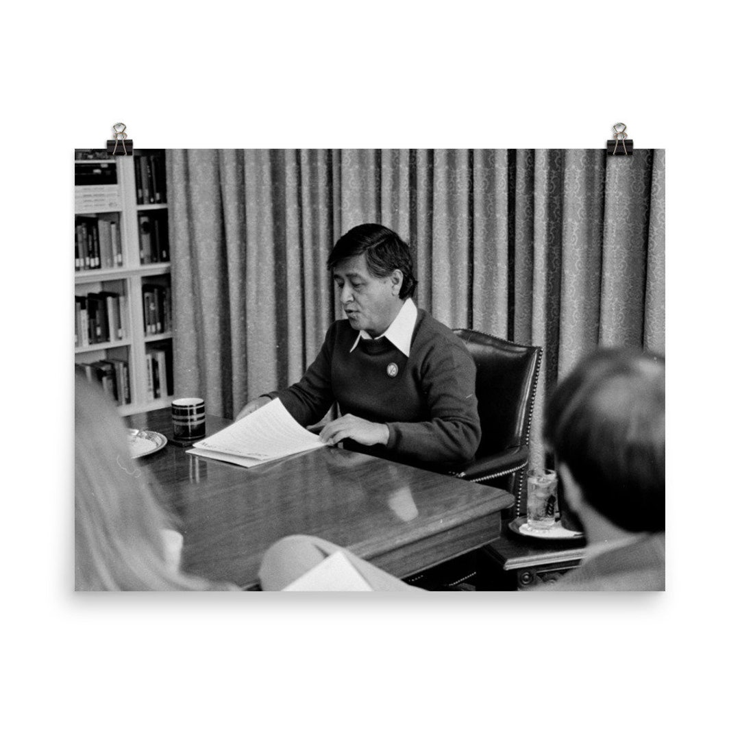 Cesar Chavez Poster Print - Etsy