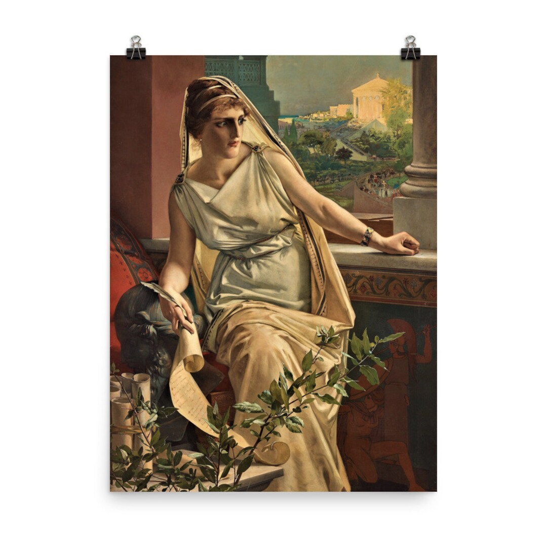 Hypatia of Alexandria Poster Print - Etsy