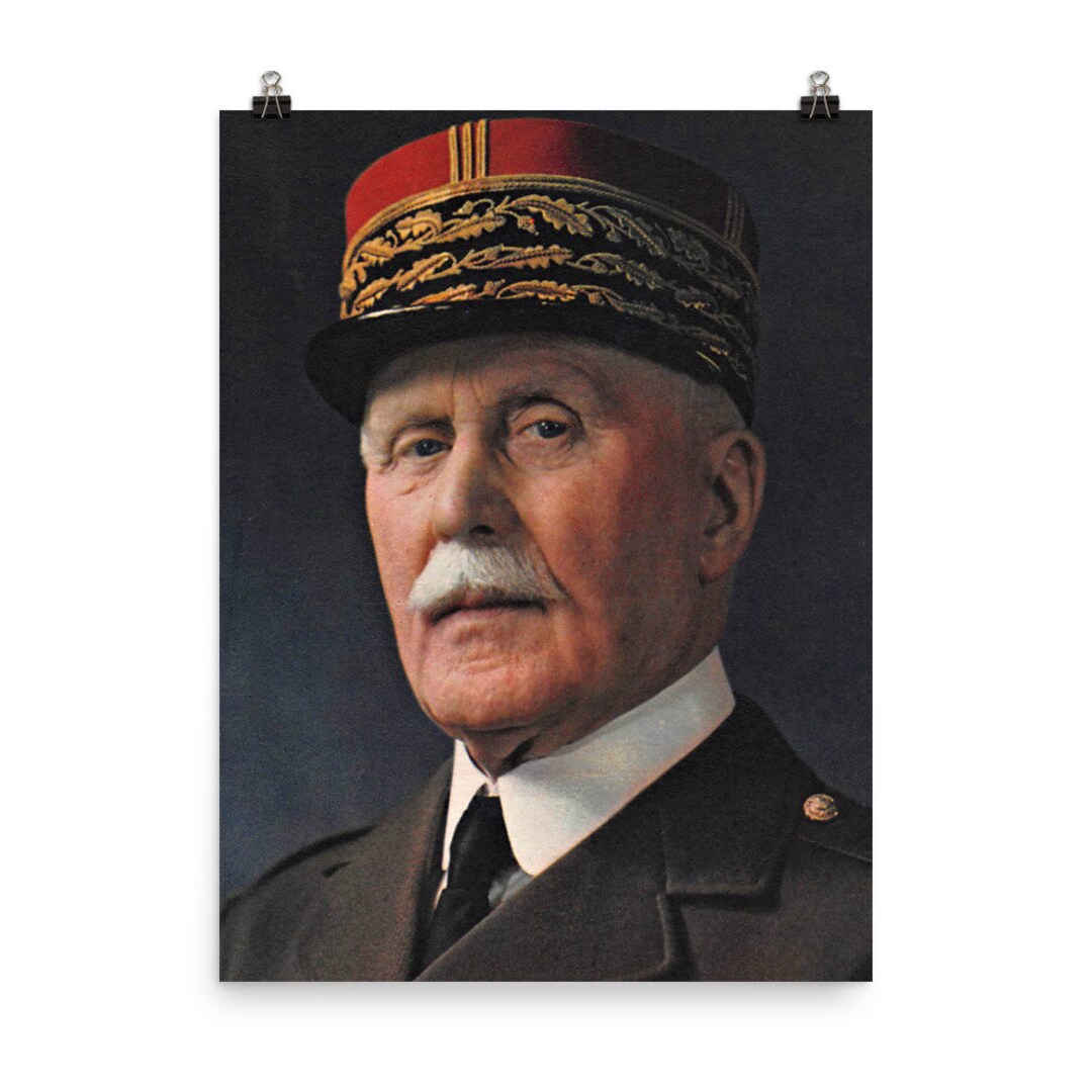 Philippe Pétain Poster Print - Etsy