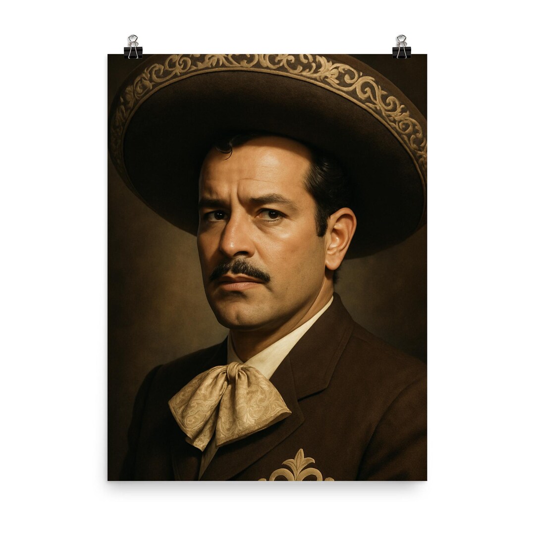 Pedro Infante Wall Art Poster Print Mexican Icon Vintage Style Decor ...