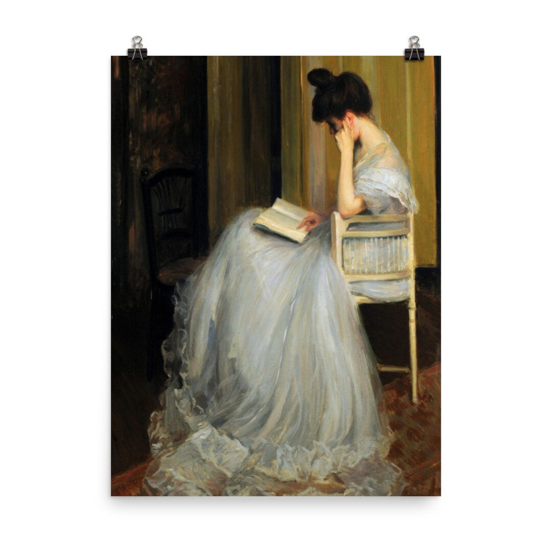 Blanche the Readers, Book Lovers Gift, Jacques-emile Blanche Poster ...