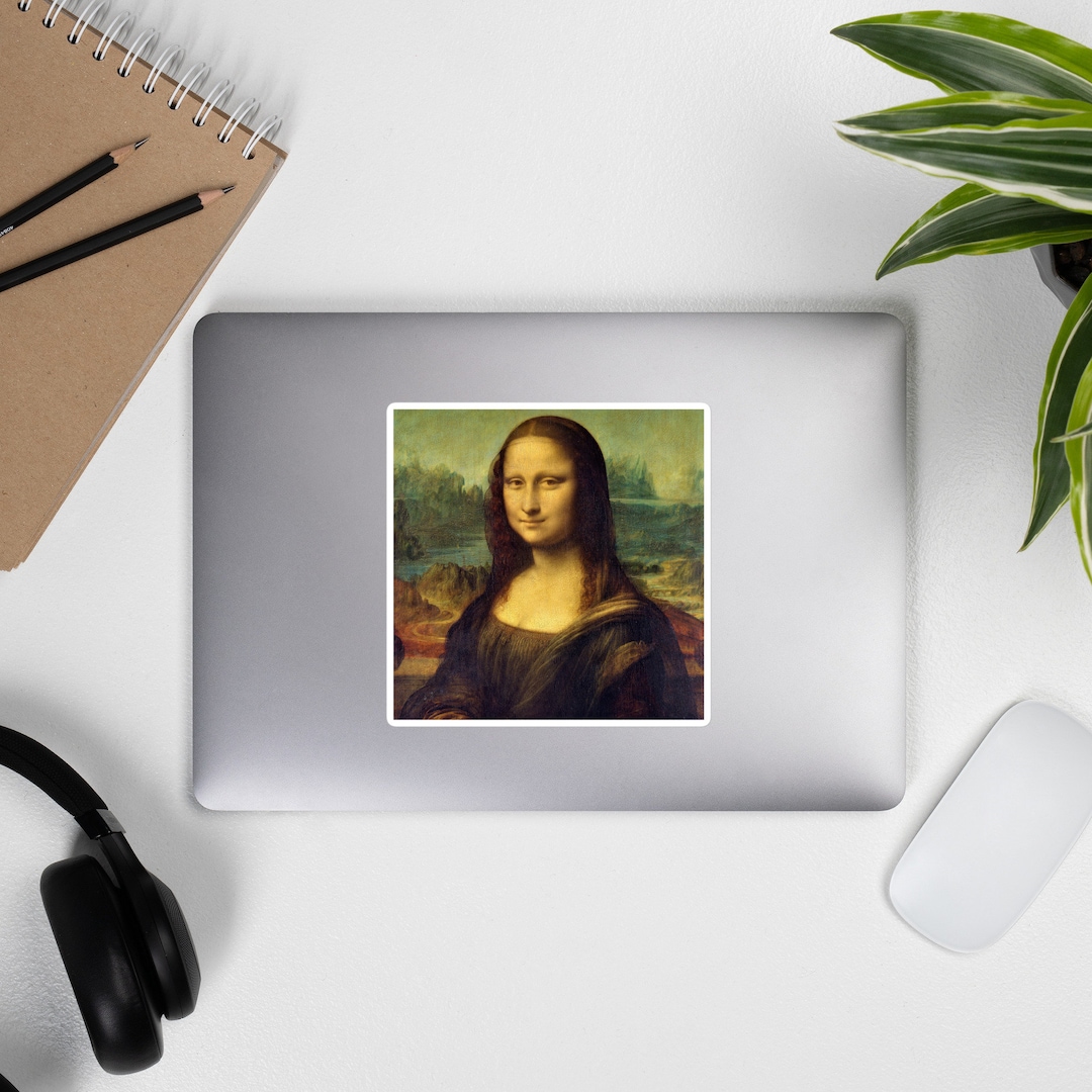 Mona Lisa by Leonardo Da Vinci Sticker - Etsy