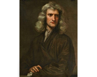 The Wisdom of Sir Isaac Newton Poster - Etsy