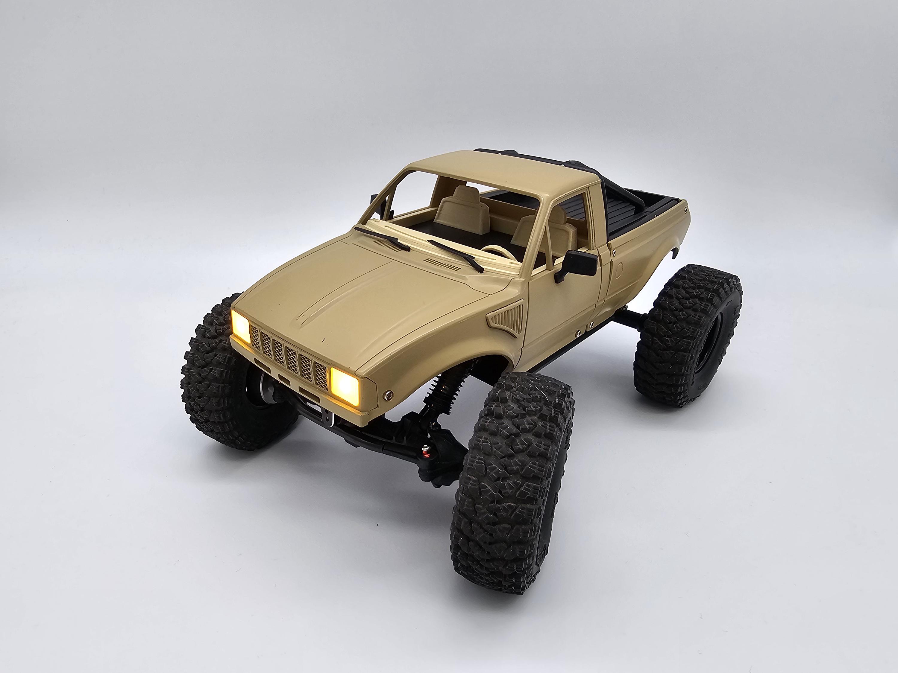 Off-white Headlight Led Kit for Injora IR60 SCX24 / Trx4m RC Body and ...