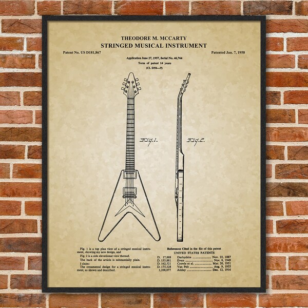 Gibson Flying V - Etsy