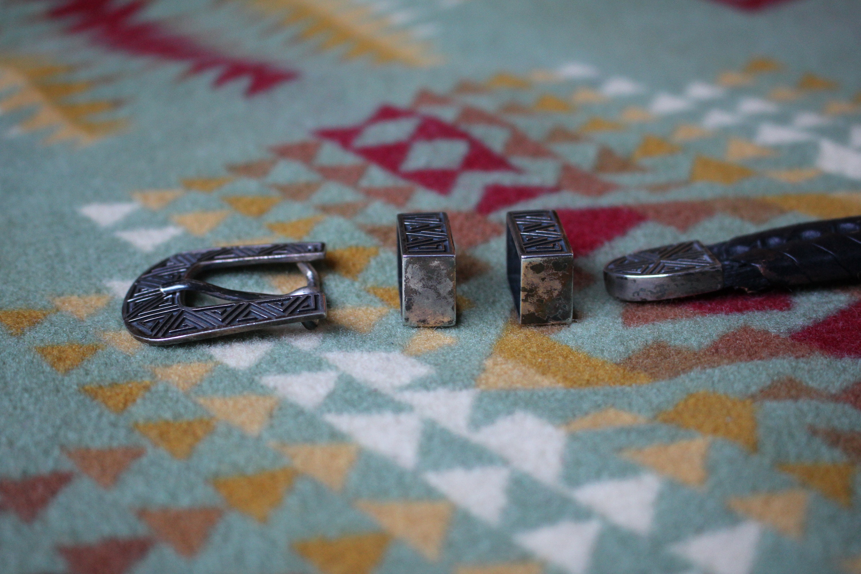 Navajo, Teme, Sterling Silver, .925, Overlay, Southwestern, Western ...