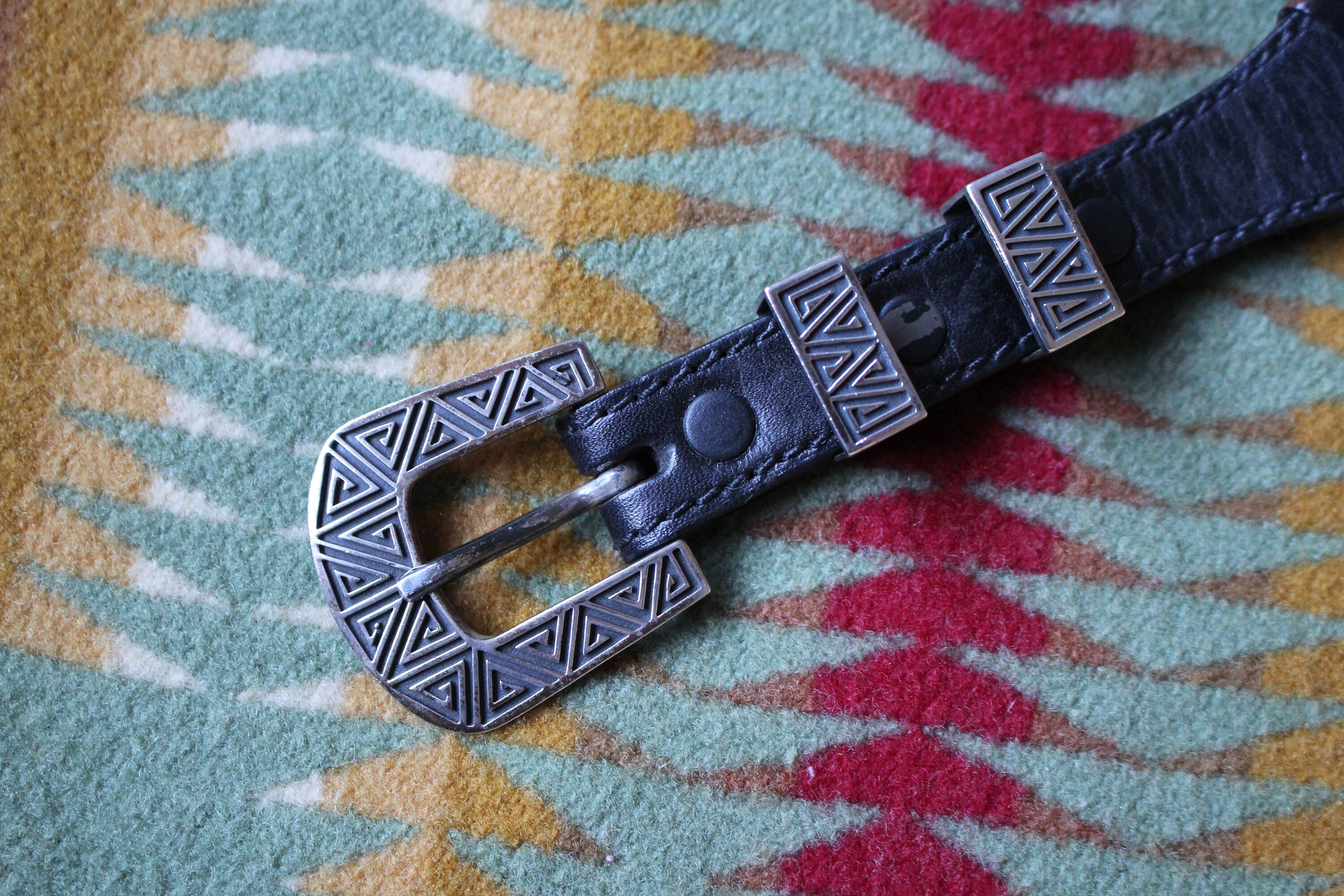 Navajo, Teme, Sterling Silver, .925, Overlay, Southwestern, Western ...