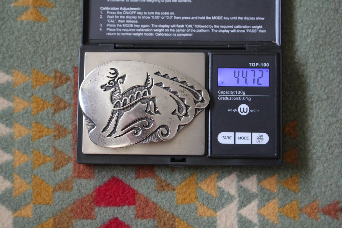 Old Pawn Native American Overlay Sterling Silver .925 - Etsy