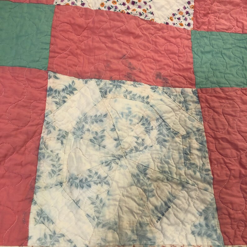 Vintage Boston Pavement Quilt - Etsy