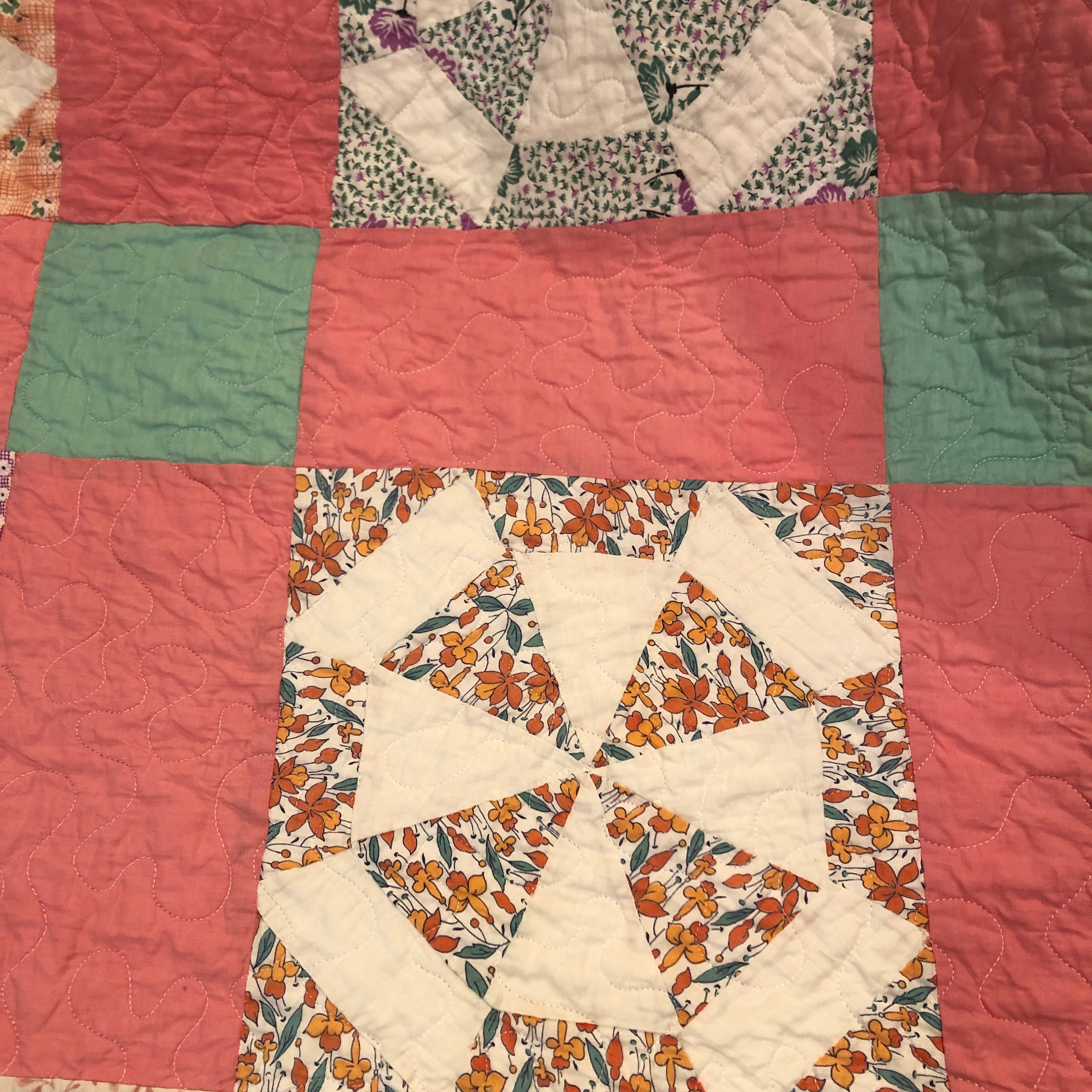 Vintage Boston Pavement Quilt - Etsy