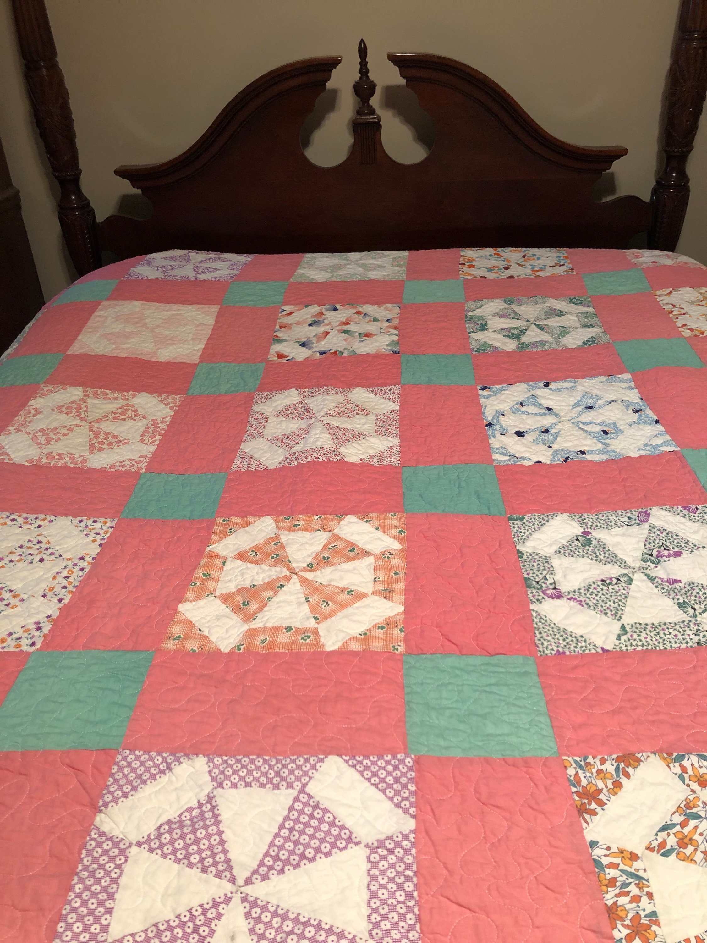 Vintage Boston Pavement Quilt - Etsy