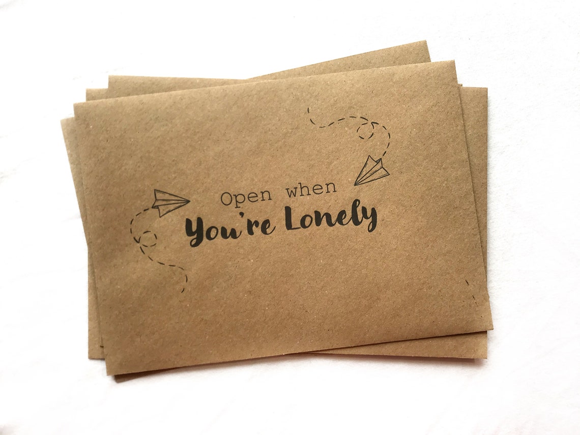 Open When Envelopes Personalised Gift Custom Long Distance - Etsy UK