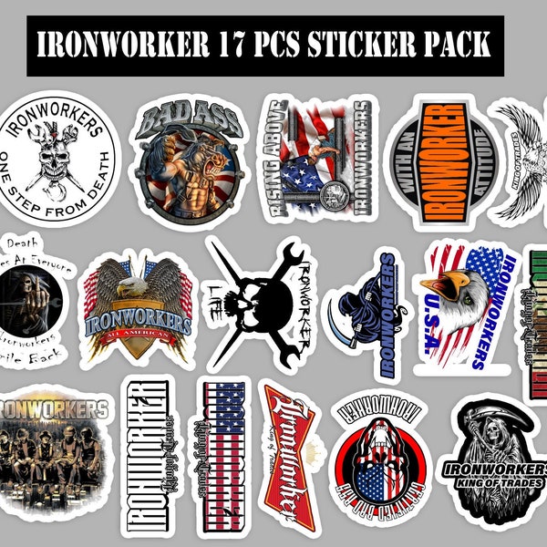 Ironworker Stickers - Etsy