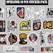 Operator 20 Pcs Sticker Pack Vinyl Hard Hat Hardhat Stickers Machine - Etsy