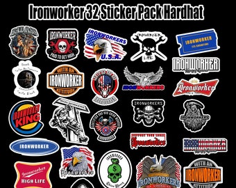 Ironworker Hard Hat - Etsy