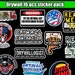 Drywall 16 Pcs Sticker Pack Laminated Vinyl Waterproof - Etsy