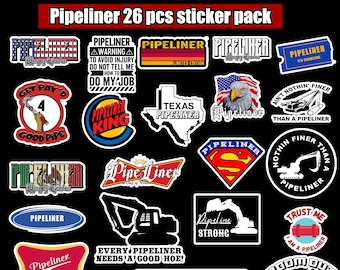Pipeliner Stickers - Etsy