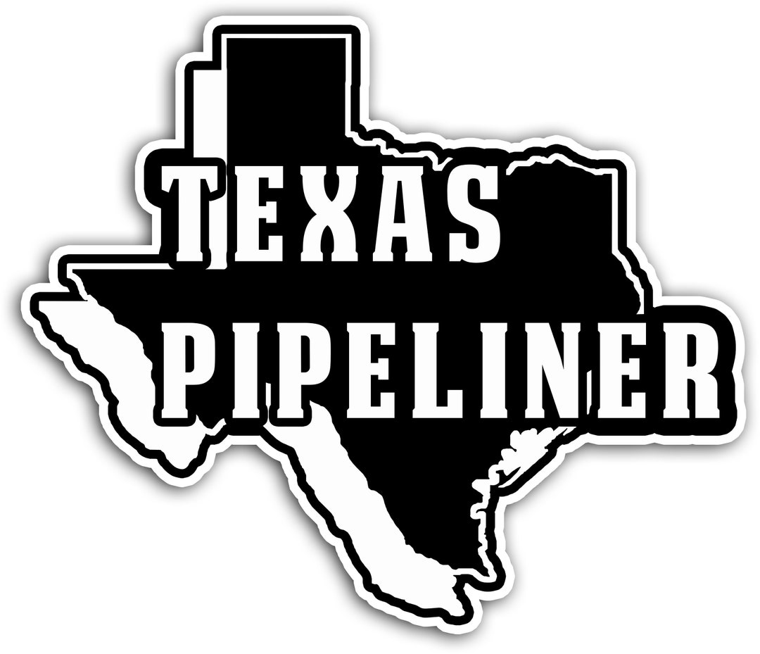Texas Pipeliner Sticker 3.5 Inch Toolbox Decal Waterproof Vinyl - Etsy