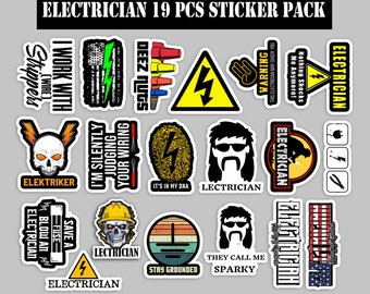 Logging 18 Pcs Sticker Pack Vinyl Hard Hat Hardhat Stickers - Etsy