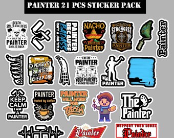 Solar Installer 18 Pcs Sticker Pack Laminated Vinyl Waterproof Stickers ...