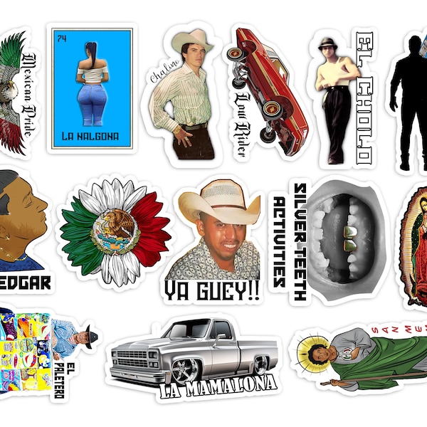 Hispanic Vinyl Stickers - Etsy