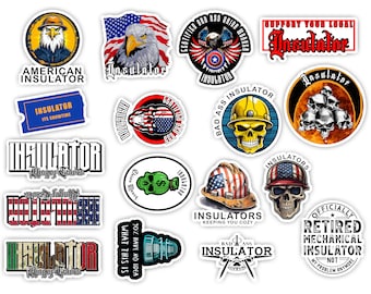 6-pack Funny Hard Hat Stickers Heavy Equipment Operator Badass Operator ...