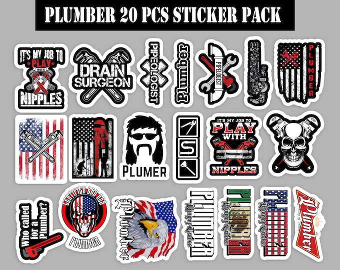 Solar Installer 18 Pcs Sticker Pack Laminated Vinyl Waterproof Stickers ...