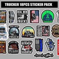 MACK Trucker Cars - Full Color Vinyl Decal Sticker - Vehicle, Car ...