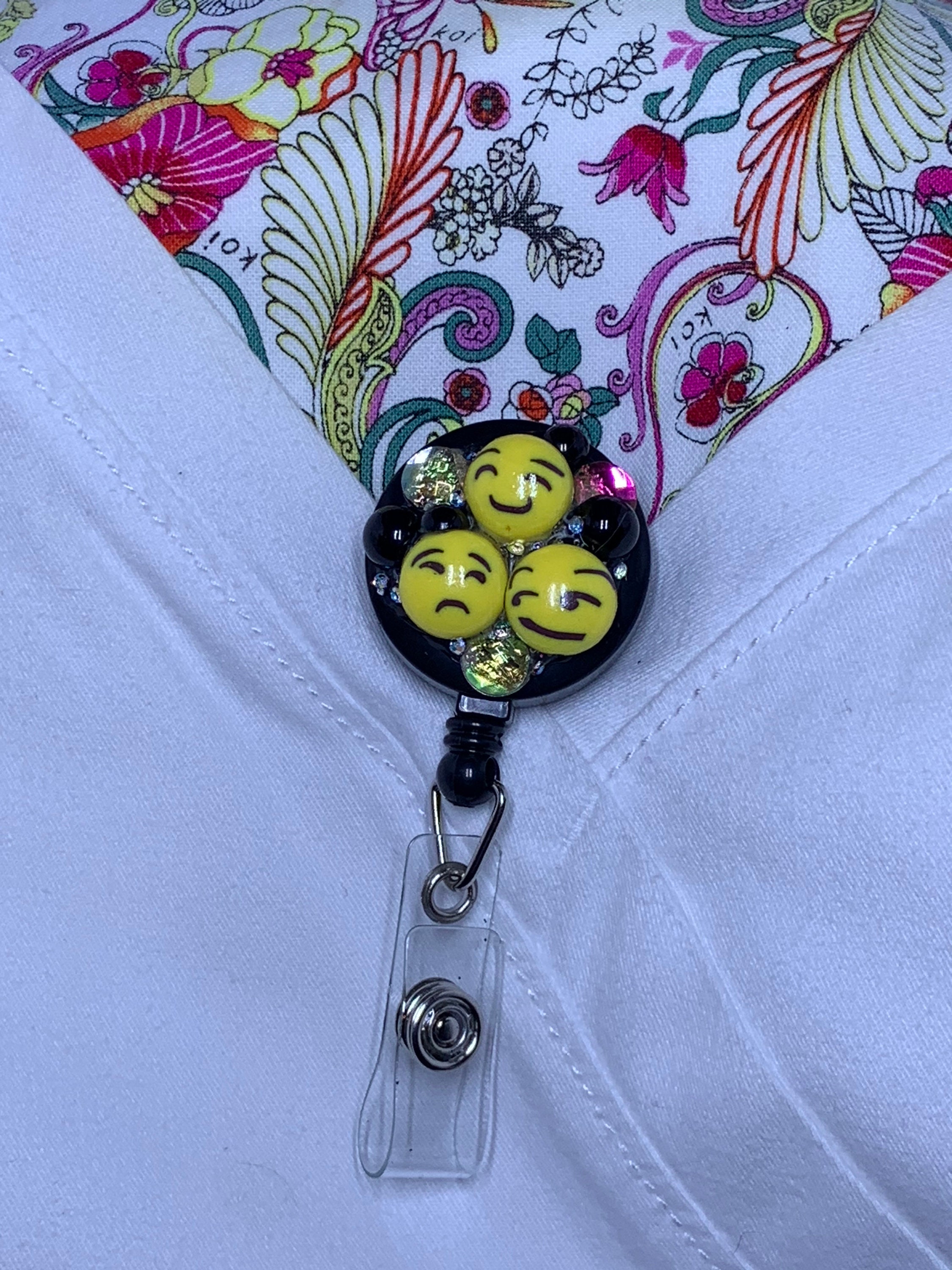 Happy or Sad Can't Decide Emoji ID Clip - Etsy