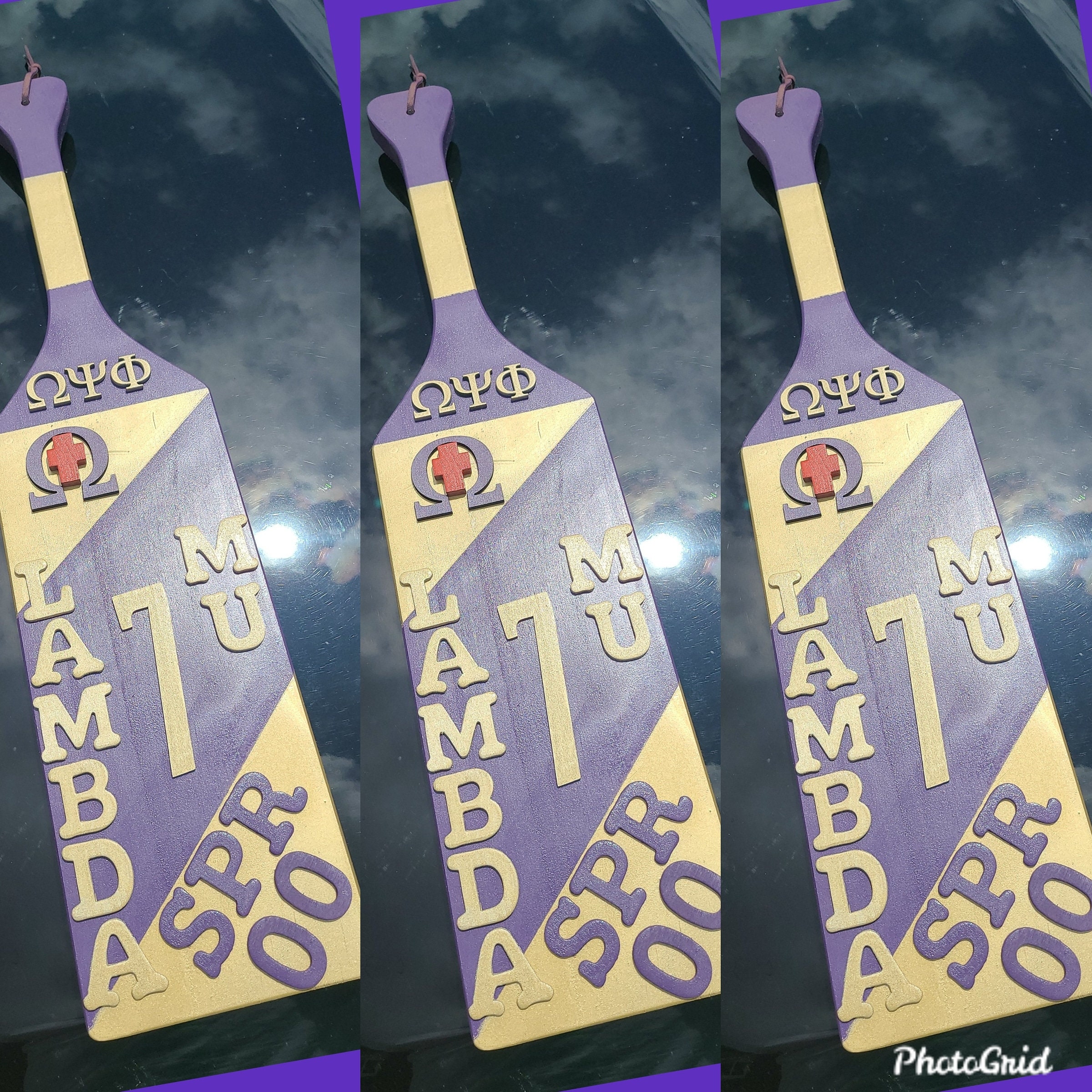 Custom Greek Paddle - Etsy