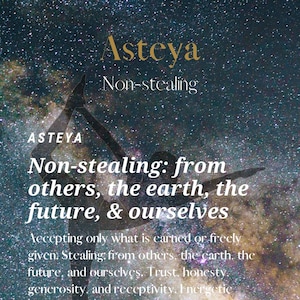 Asteya Print and Acronym Combo - Etsy