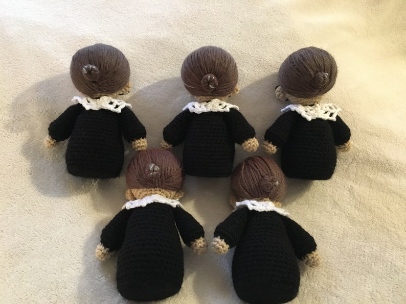 RBG Crochet Doll - PATTERN ONLY - Etsy