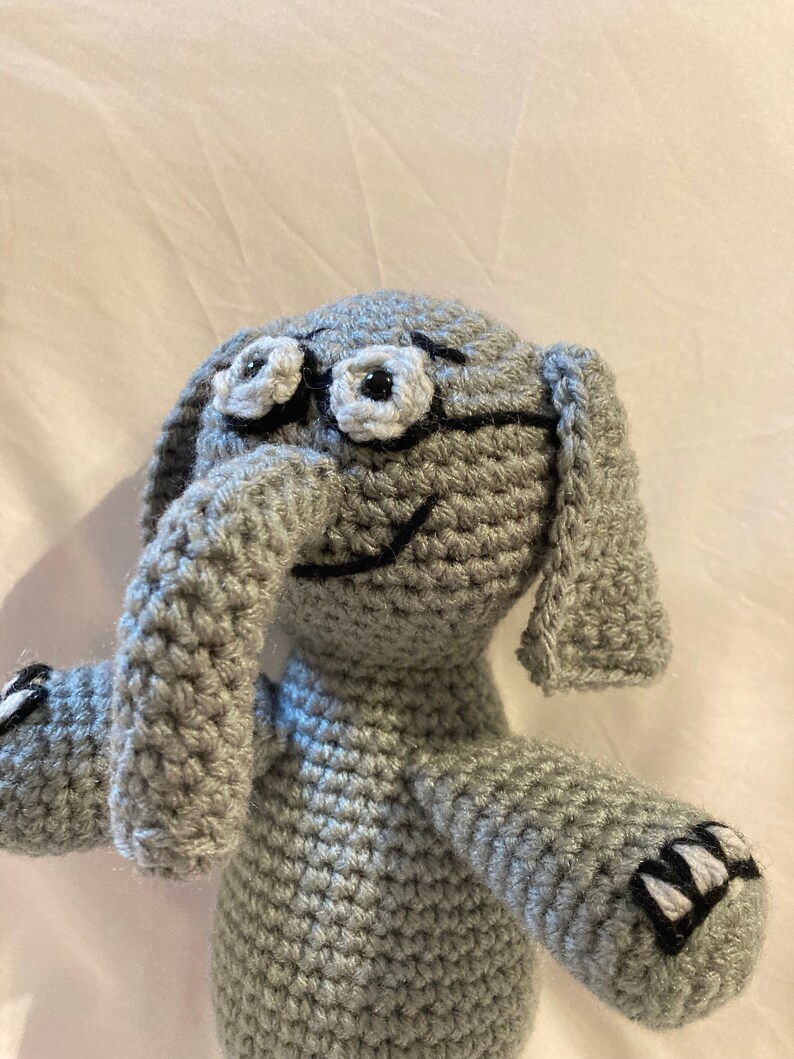 Mo Willems Character Crochet Pattern (NOT A FINISHED PRODUCT) - Gerald ...