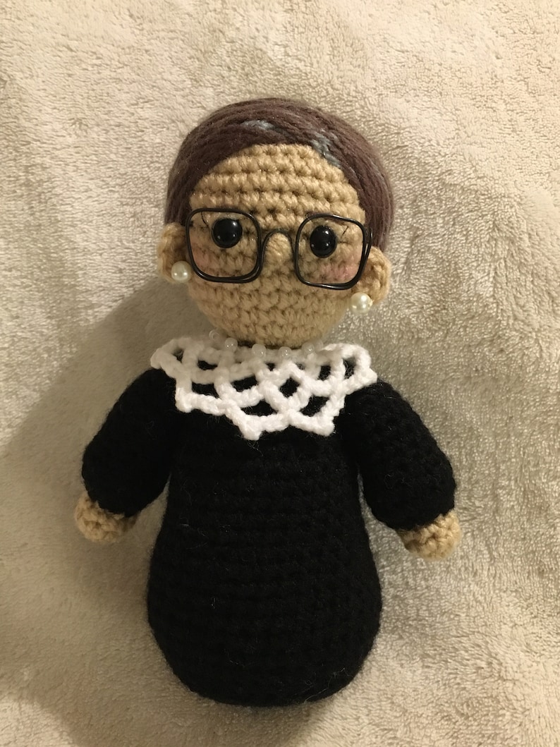 RBG Crochet Doll - PATTERN ONLY - Etsy
