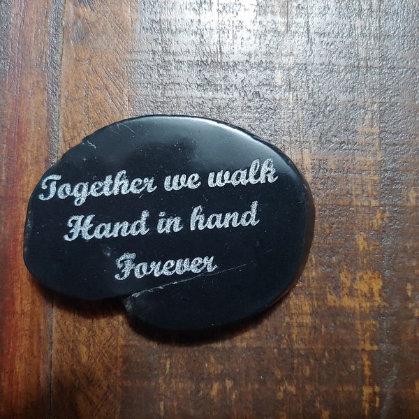 Engraved Rock - Etsy