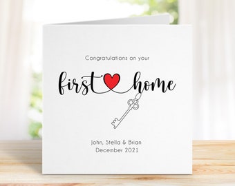 First Home Card - Etsy UK