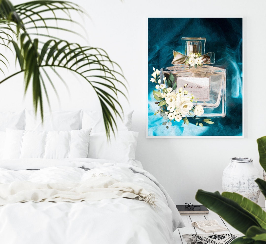 Fashion - Perfume Bottle Wall Art, Print Home Decor, Fashion Poster ...
