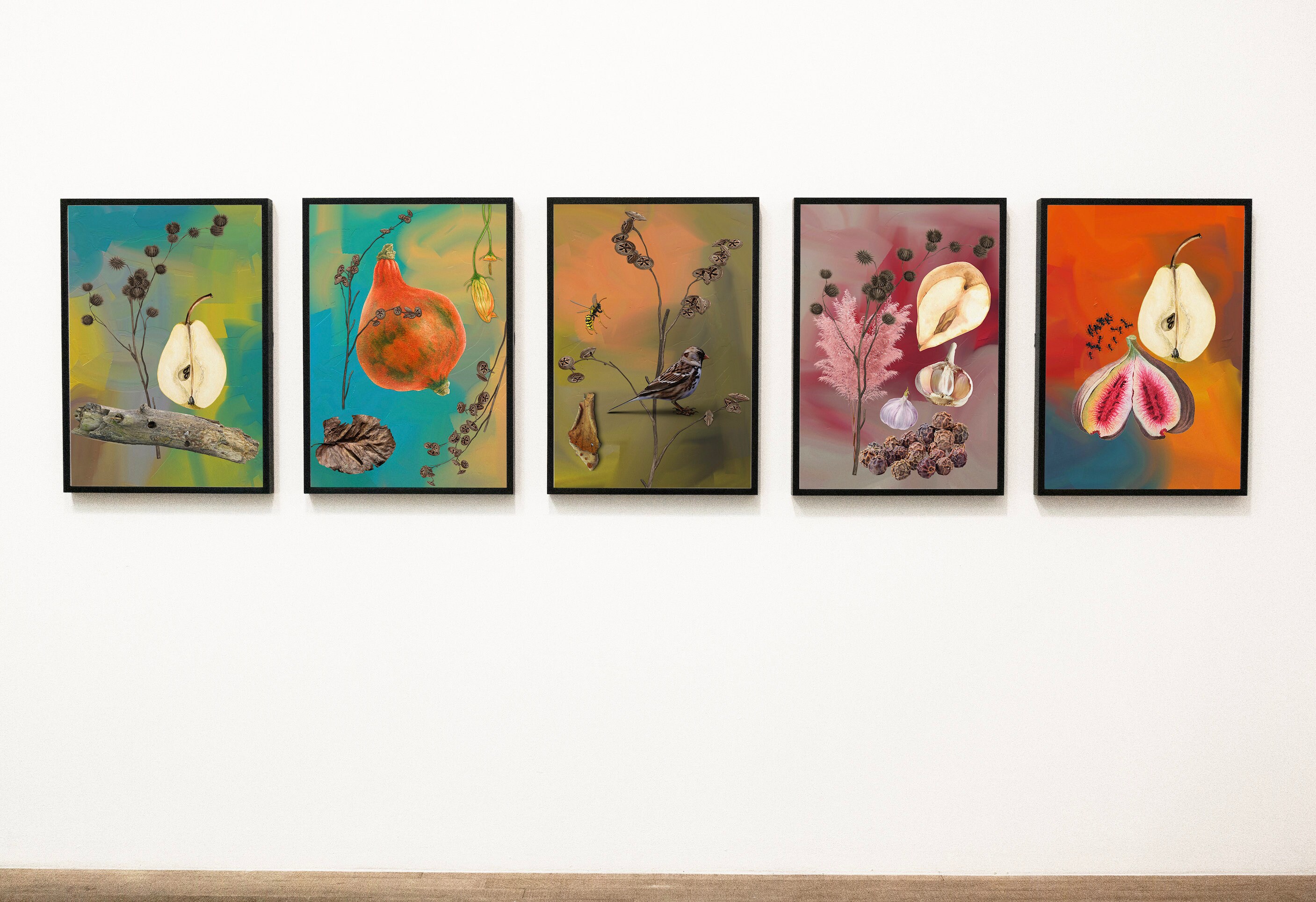 Harvest of Time-digital Art Print, Digital Art Print File, Modern Food ...